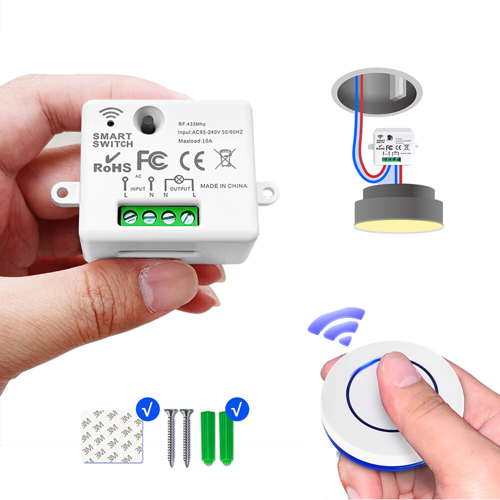 Wireless Light Switch And Relay