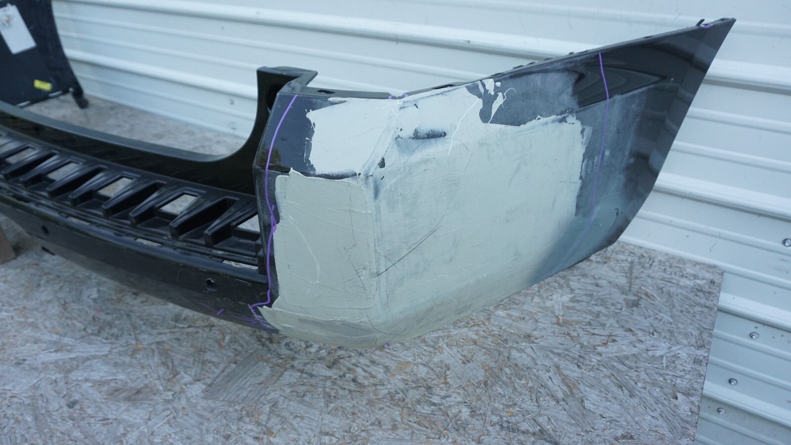 2005-2020 GMC YUKON REAR BUMPER SHELL COVER PLASTIC PANEL FACTORY OEM ...