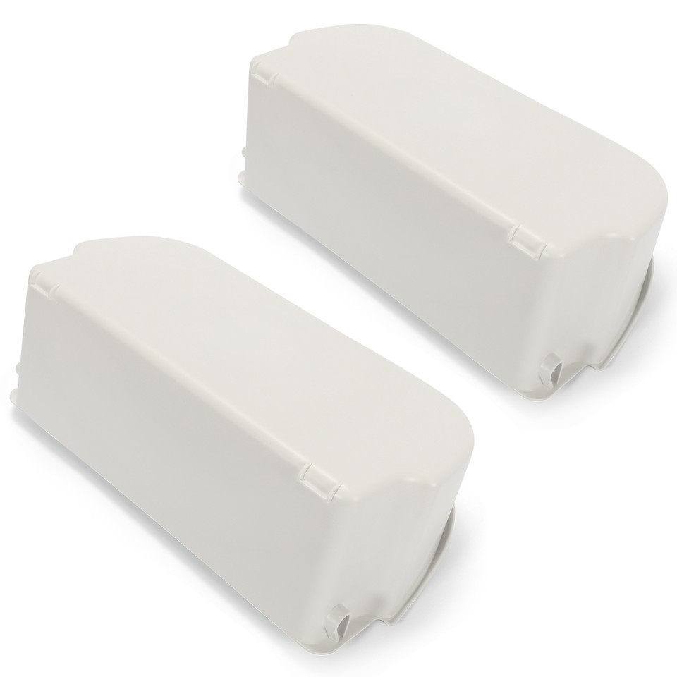 2Pcs White Door Bin Upper For Frigidaire Refrigerator PS430121 ...