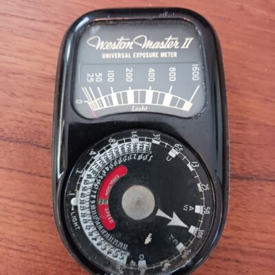 VTG Weston Master II Universal Exposure Meter, Model 735 w/ Leather ...
