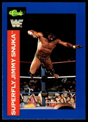 1991 Classic WWF Superstars #54 Superfly Jimmy Snuka | eBay