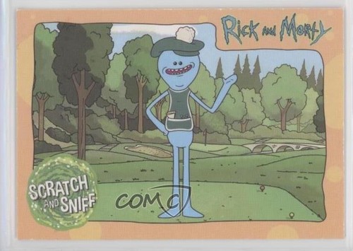 2018 Cryptozoic Rick and Morty Season 1 Scratch and Sniff Mr Meeseeks # ...