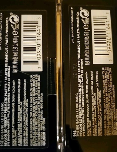 REVLON So Fierce Palette~ LOT OF 2 Color Palette~ SEALED #966 THE BIG ...