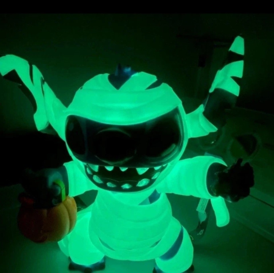 Disney Parks 2025 Stitch Mummy Popcorn Bucket Halloween New | eBay