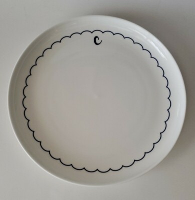LENOX ID Initial Dinnerware "C" Dinner 10 3/4" Plate (s) | eBay