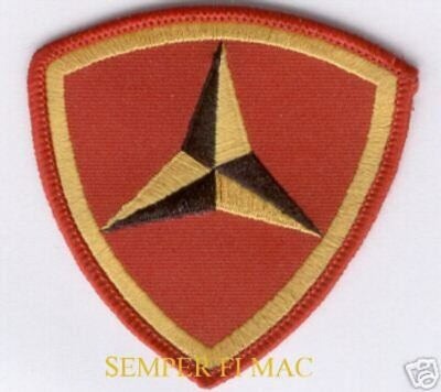 3RD MAR DIV US MARINE DIVISION HAT PATCH OKINAWA PIN UP MCB MCAS MAF ...