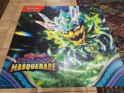 Pokemon Masquerade Trading Cards - Huge Promo Display 48" X 48" Poster ...