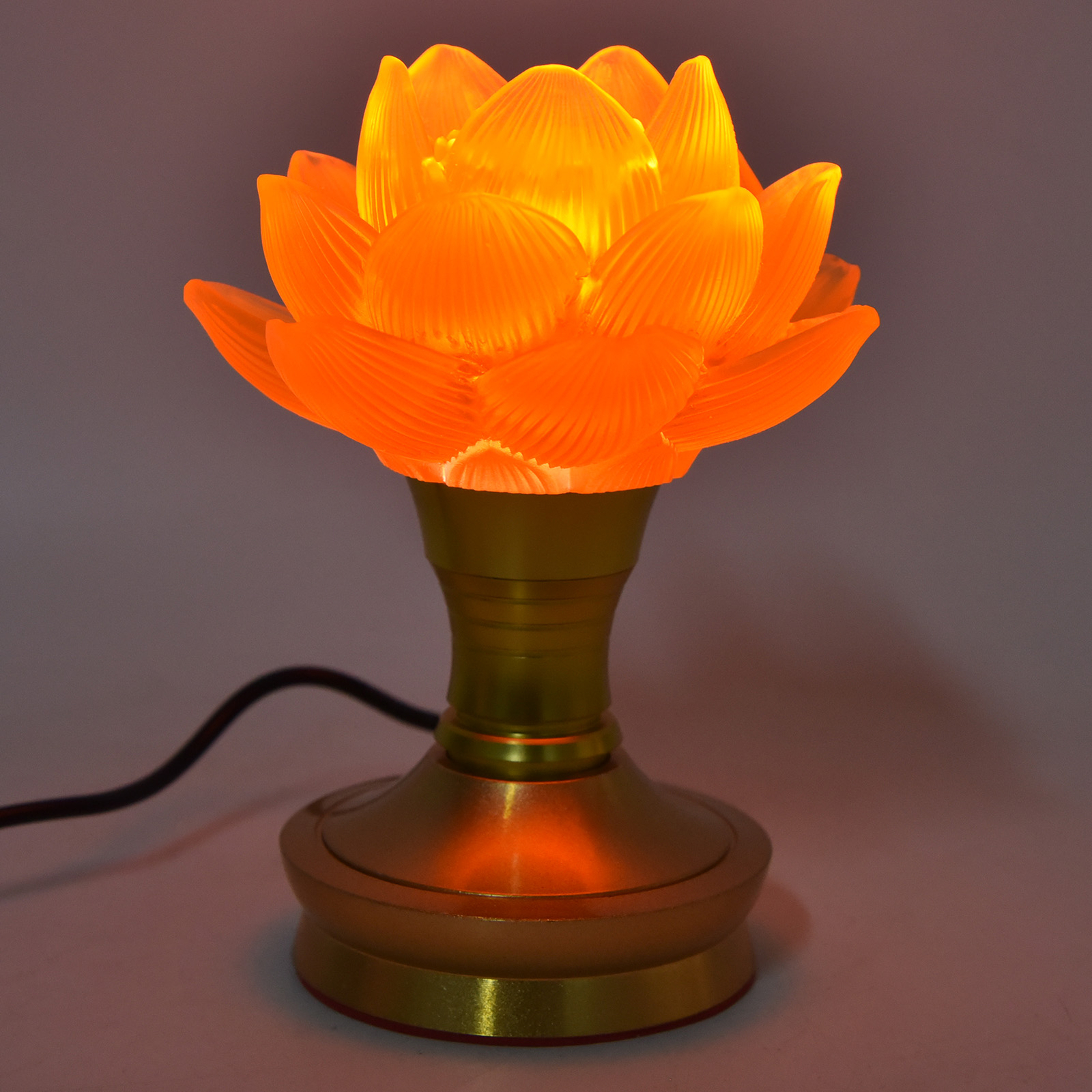 (US Plug 110-240V)2 Set LED Buddhist Light 3 Color Adjustment Buddha ...