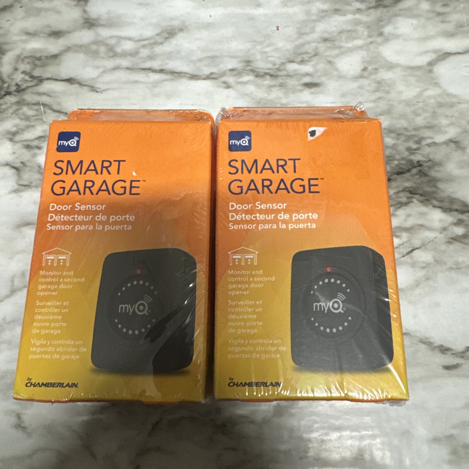 New Lot Of 2 Chamberlain MyQ G0302 MyQ Smart Garage Hub Add On Door