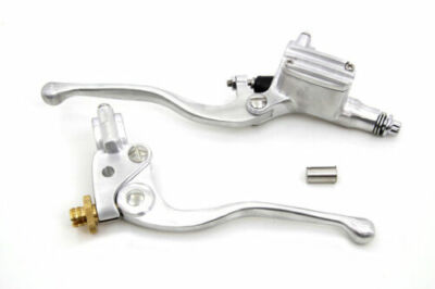 Polished Vintage Hand Lever Control Kit for Harley Davidson by V-Twin ...