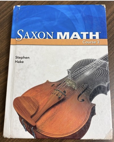 Saxon Math Course 3 Student Edition USED | eBay