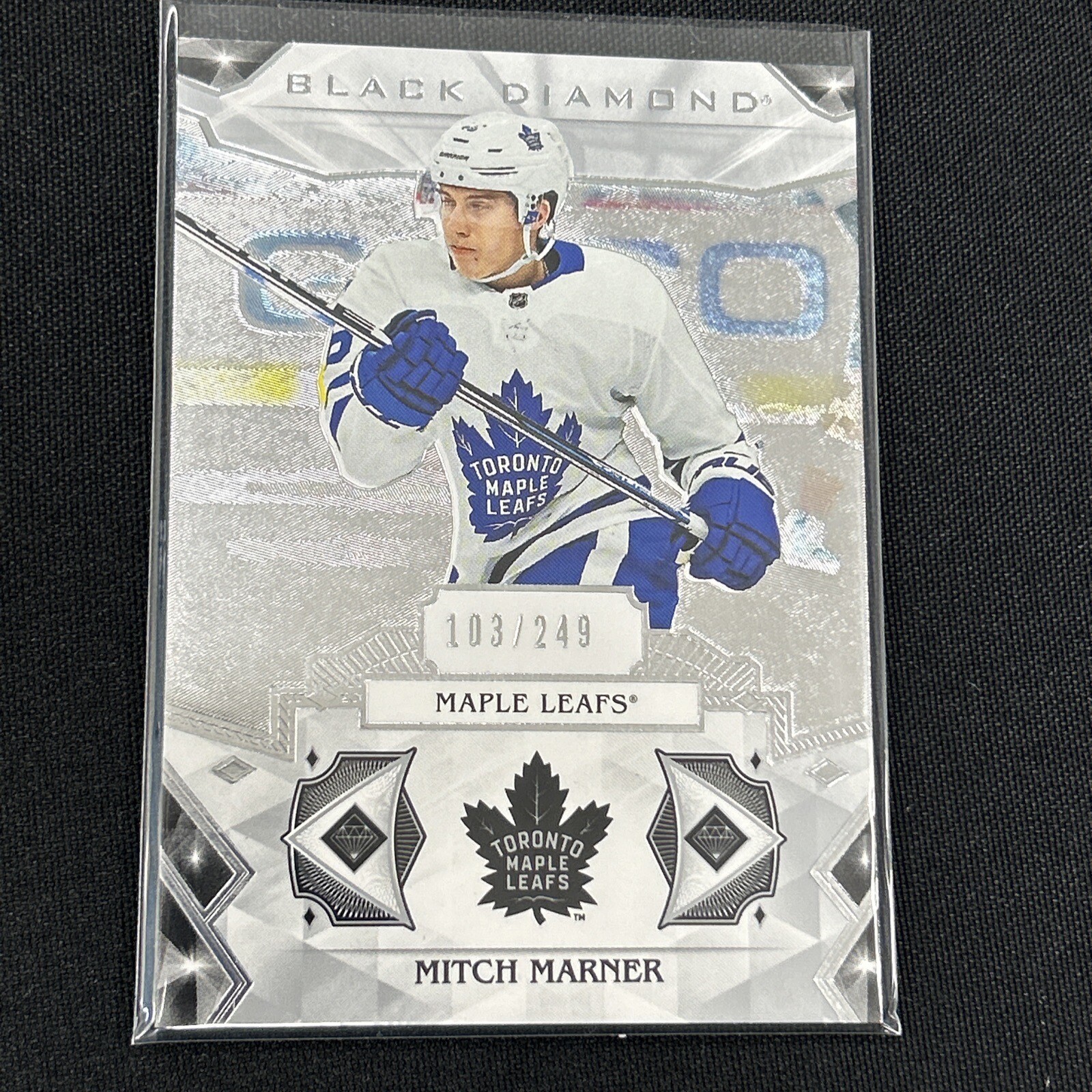 2019-20 Mitch Marner Upper Deck Black Diamond hockey card - #BDB-MA ...