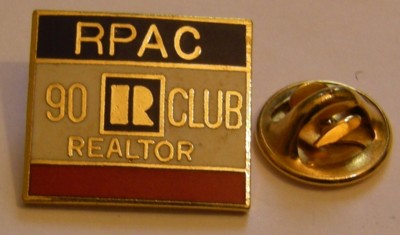 REALTOR RPAC 90 CLUB vintage pin badge | eBay