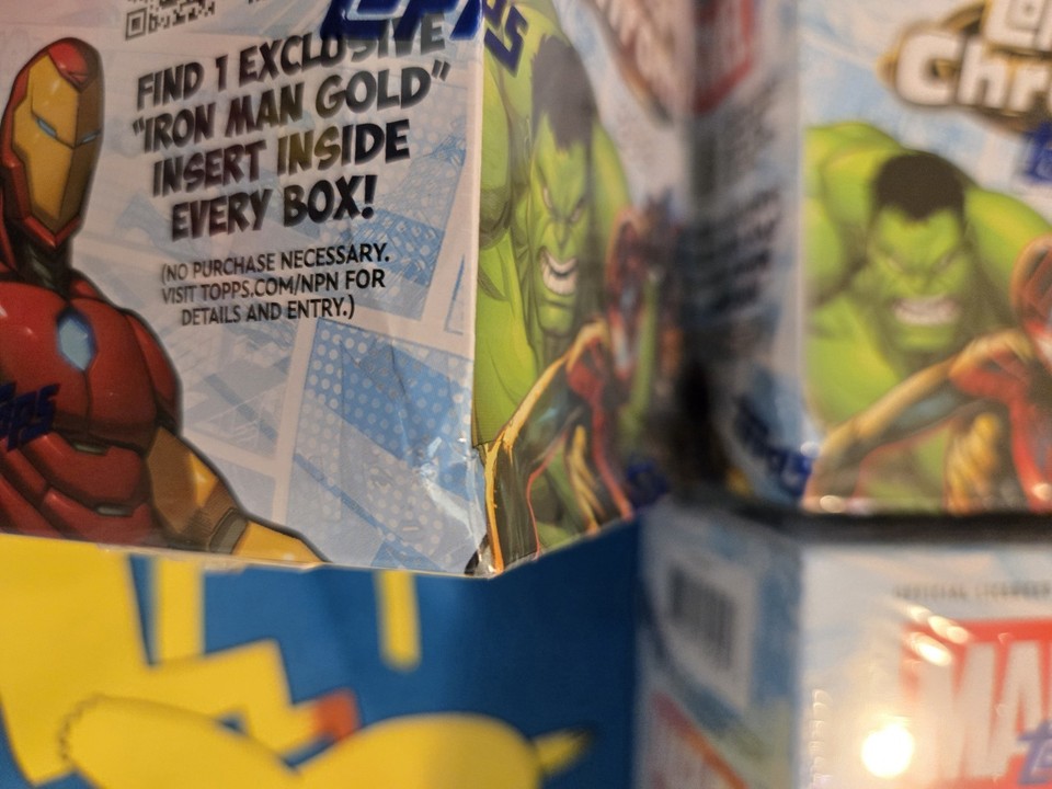 2025 Topps Chrome Marvel Blaster Boxes - Lot of 23 - Brand New/Factory ...