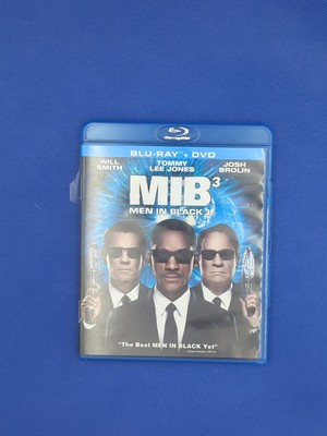 MIB Men in Black 3 Blu-ray/DVD 2012 Will Smith Tommy Lee Jones Josh ...