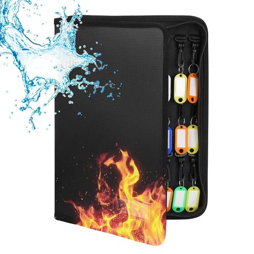Key OrganizerFireproof and Waterproof Key case with 54 Key Tags Key ...