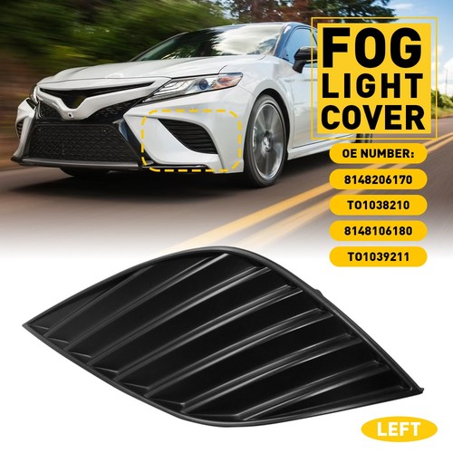 Left Driver Fog Side Light Cover For 18-20 Toyota Camry TO1038209 ...