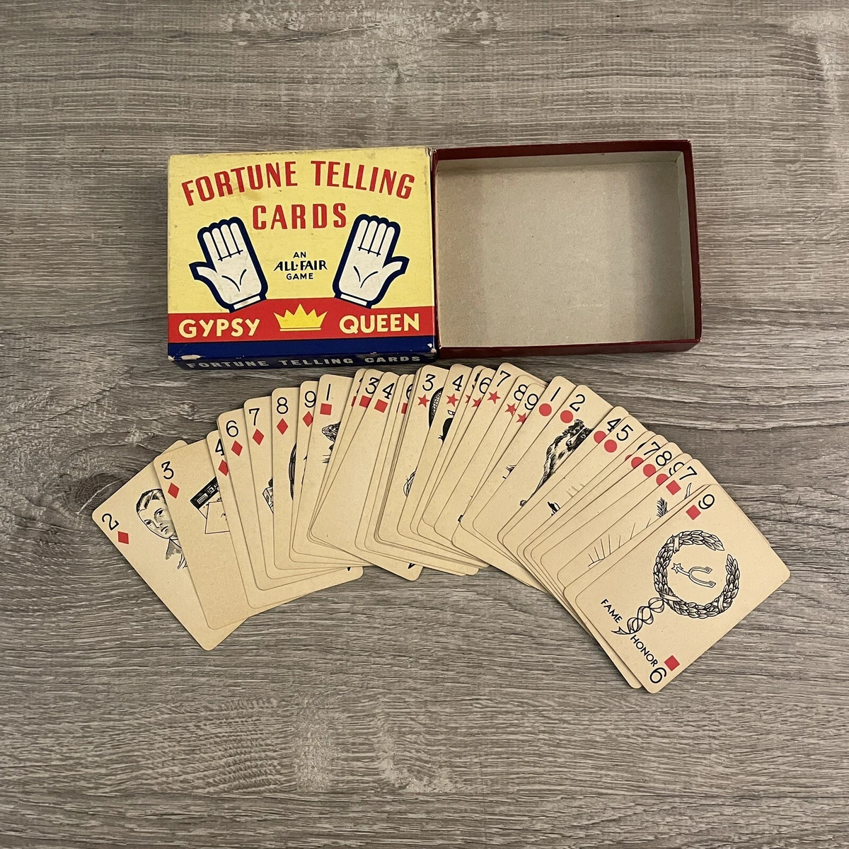 Gypsy Fortune Telling Cards