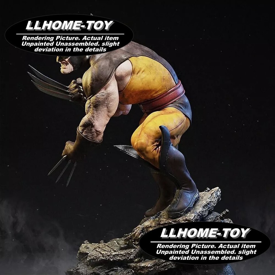 Classic Wolverine Resin 1:4 Scale Model Kit Unpainted 3d Print GK ...
