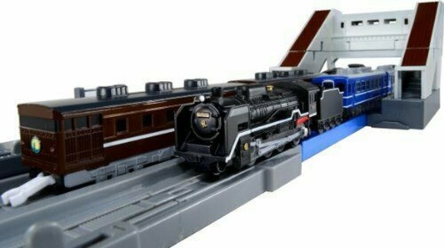 Takara TOMY Plarail Advance Unit Steam Locomotive Entry Set D51 200 for ...