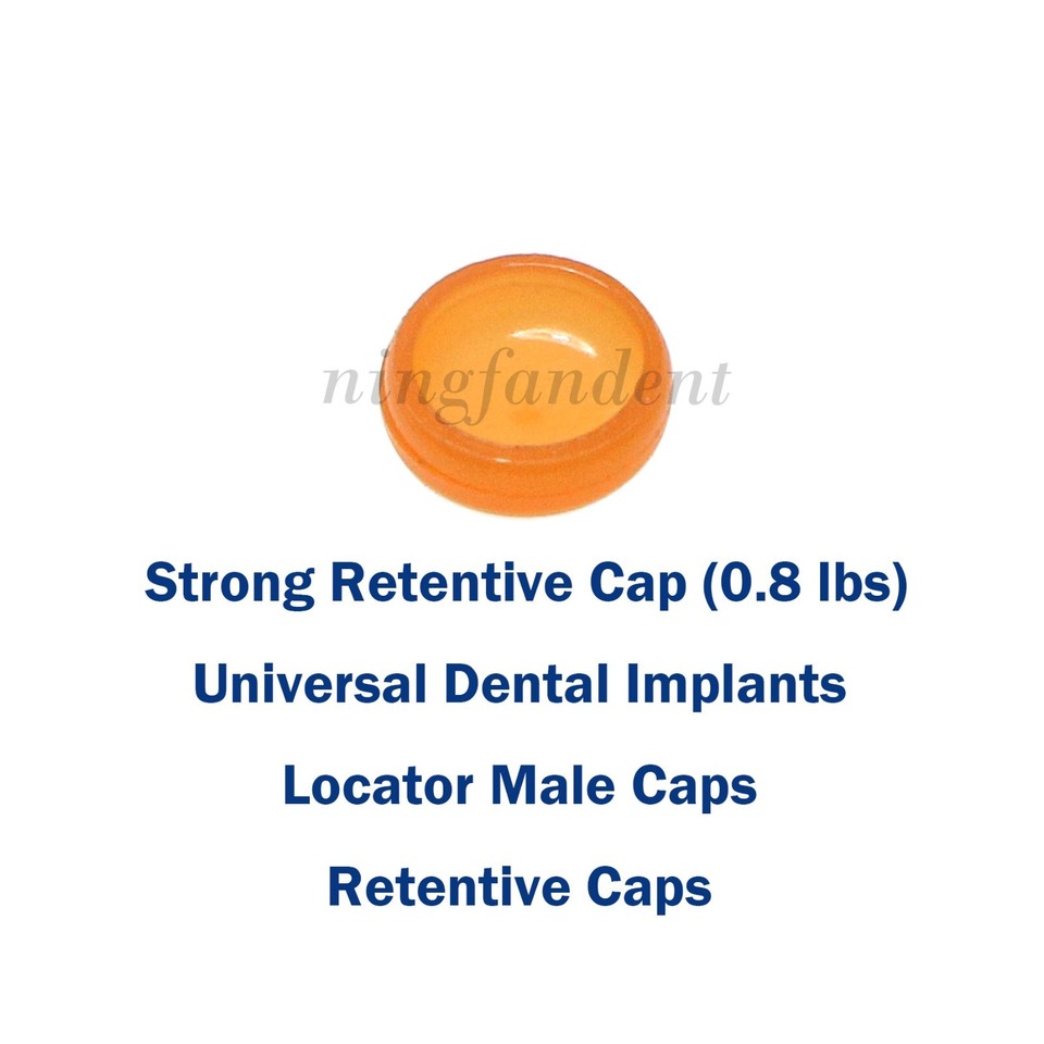 12Pcs US Dental Implants standard Locator Abutment Overdenture Male Cap ...