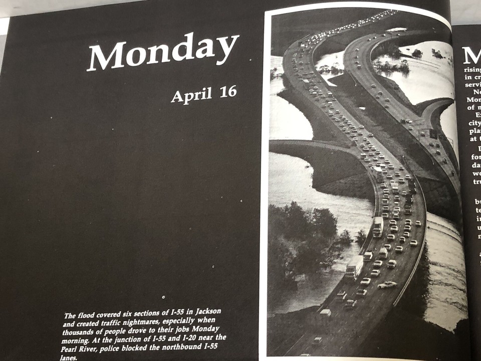 THE GREAT FLOOD Easter 1979 - Jackson Mississippi PICTURE BOOK ...