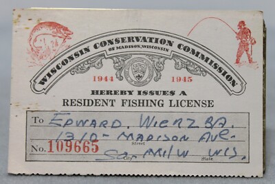 Licenses - Fishing License