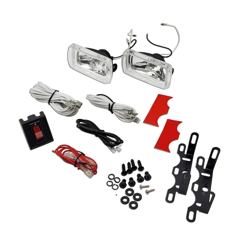 Blazer RE774C Clear Glass Rectangular High Intensity Halogen Driving ...