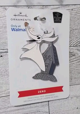 New Hallmark Enamel Ornament Zero Ghost Dog The Nightmare Before ...
