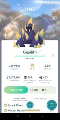 Shiny Gigalith
