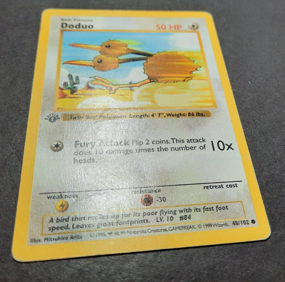 1999 Pokemon Base Set 1st Edition #48 Doduo HP | eBay