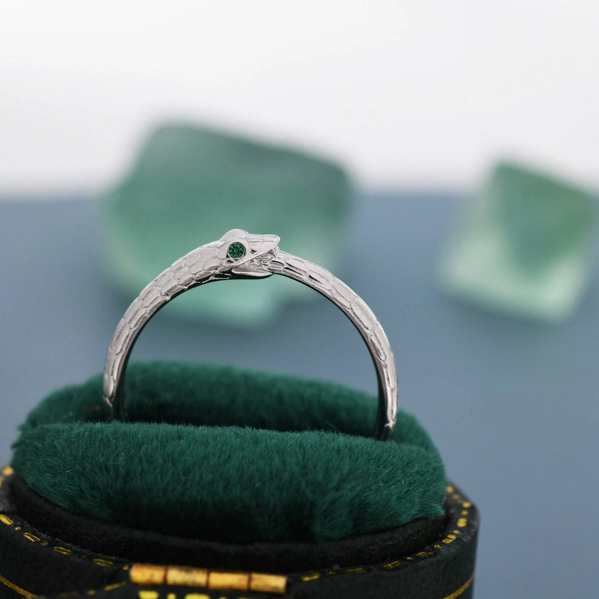 Ouroboros Snake Ring