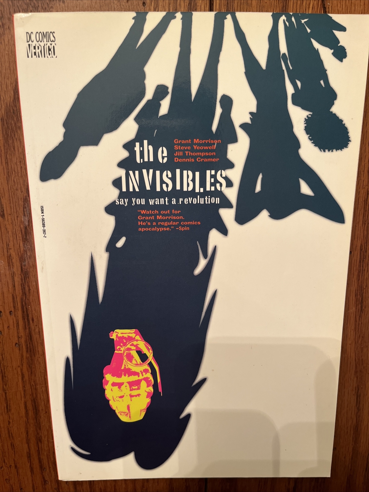 The Invisibles: Say You Want A Revolution Vertigo Dc Comics 1996, TPB ...