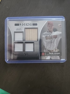 2024 topps museum collection Randy Johnson Quad Relic | eBay