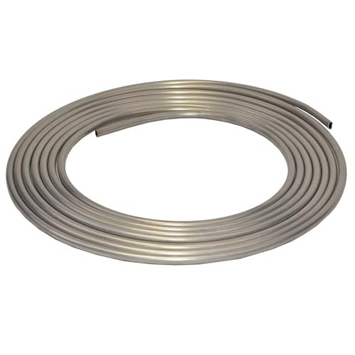 Metal Fuel Line Tube - 3/8" Dia, 25 Ft Roll, .035" Wall - Aluminum ...