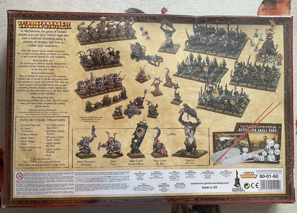 Warhammer Fantasy: Battle For Skull Pass - 7th Edition Starter Box ...