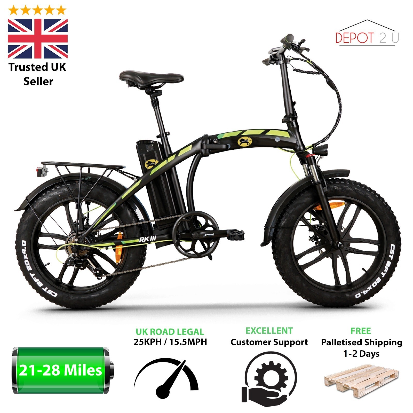 Electric Bike Folding Fat Tyre Front Suspension E Bike 36V 10AH 250W 15 ...