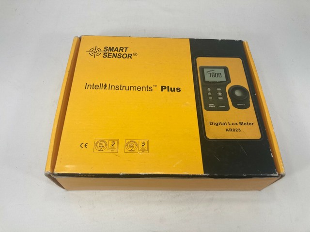 Smart Sensor Intellinstruments Plus Digital Lux Meter Light AR823 for ...
