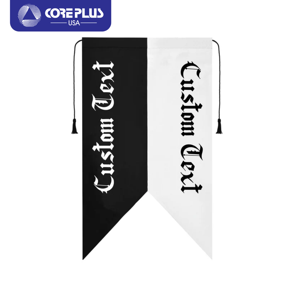 Knights Templar Commandery Banner Customizable Beauceant Machine Made ...