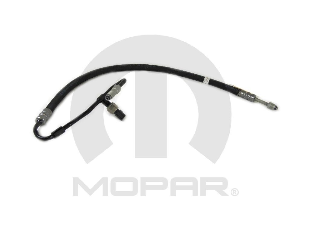 Power Steering Pressure Hose-SLT, VIN: D, Power Steering, Rack and ...