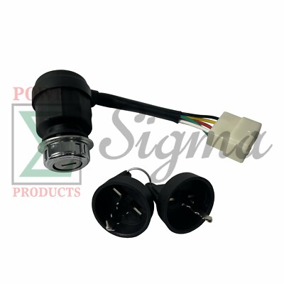 Ignition Key Switch 5 Wire 5 Pin For Diesel Generator 170F 178F 178FA ...