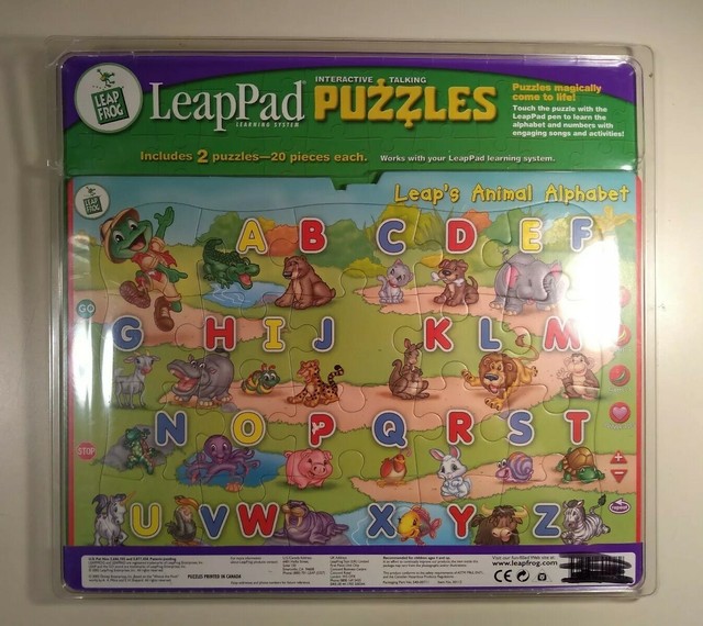 LeapFrog LeapPad Poohs Counting Picnic Interactive Talking Puzzles Pooh ...
