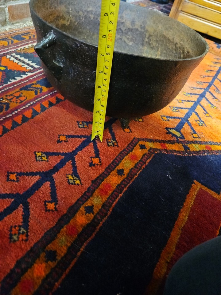 Cast Iron Wash Pot Cauldron Size Hard To Find Perfect For Stew, Soup ...