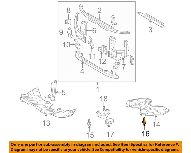 Toyota OEM Splash Shield-splash Shield Bolt 9008011373 for sale online ...