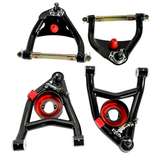 A Body Gto Heavy Duty Tubular Upper & Lower Control Arms Chevelle Fit ...