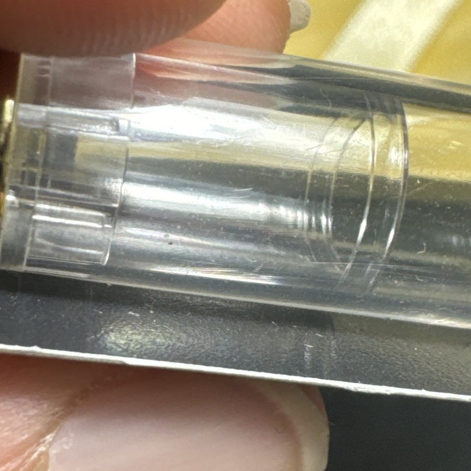 Pelikan Souveran 14k Gold Blue Demonstrator Fountain Pen 14C-585 Gold F ...