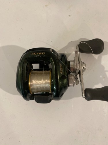 Shimano Curado 200e7 bait casting reel. Bass fishing reel. High speed ...