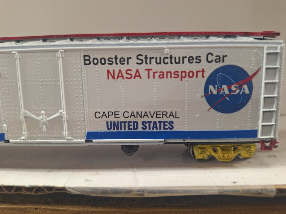 ROUNDHOUSE 50FT HO CUSTOM NASA BOXCAR | eBay