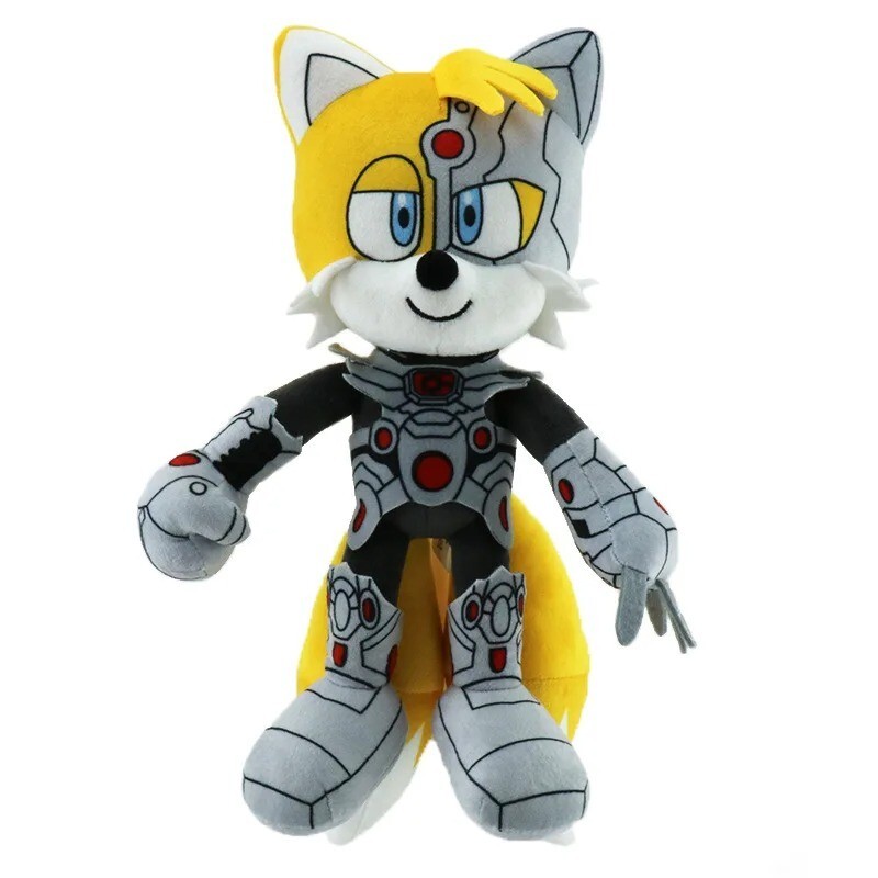 Sonic the Hedgehog Cyborg Tails Superheroes DC Plushie Stuffed Plush ...