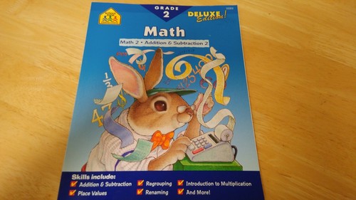 School Zone Math: Grade 2 Addition and Subtraction By | eBay